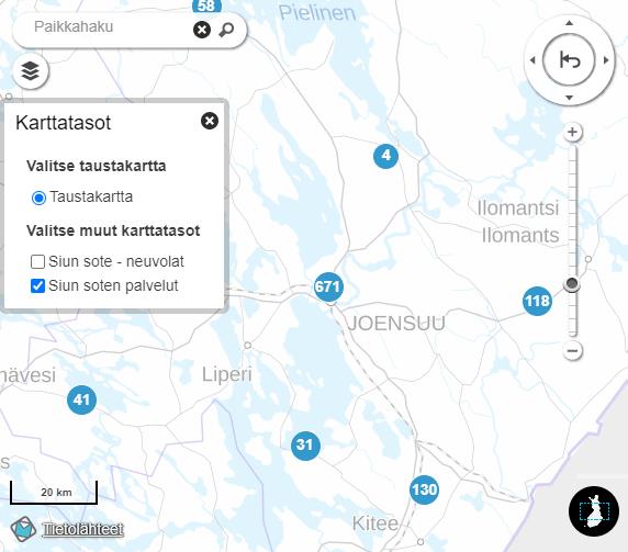 Suomi.fi-kartat käyttöohjeet | Maanmittauslaitos
