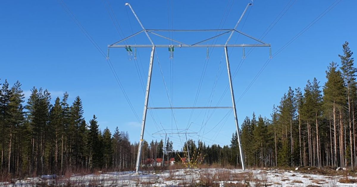 Voimansiirtojohto 110 kV Koivisto-Viitasaari | Maanmittauslaitos